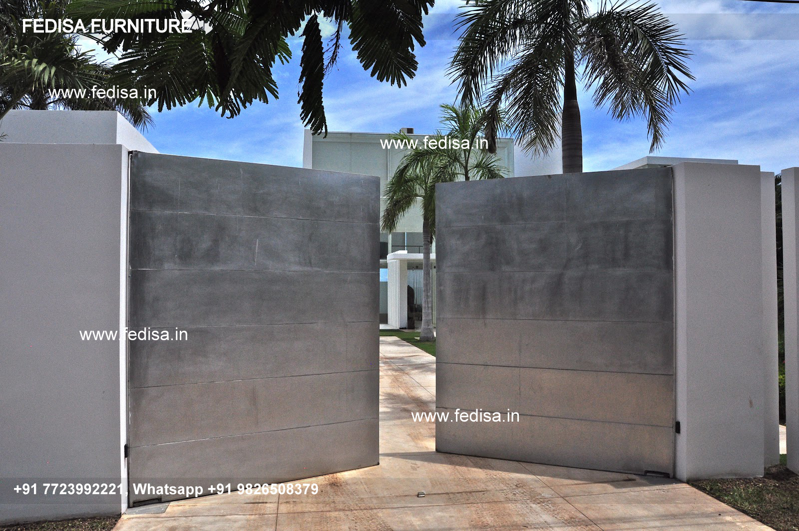 Gate Paint Design Steel Plate Gate Design Sliding Main Gate Design 2158 ...