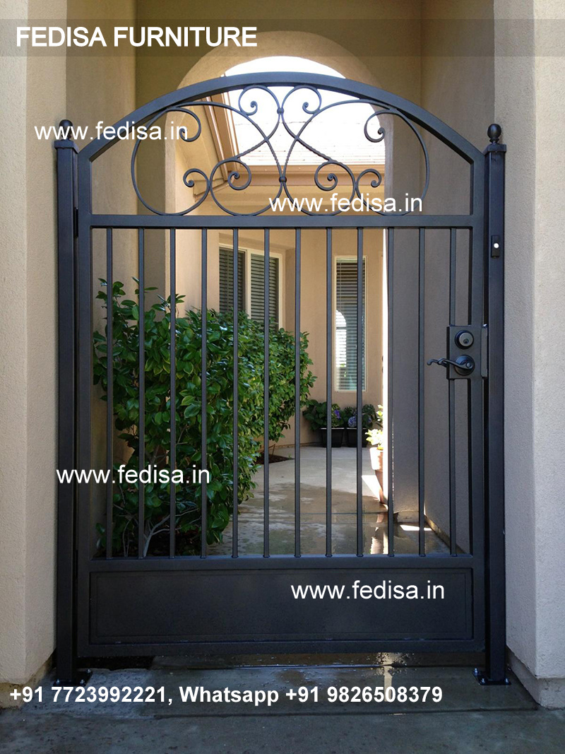 Gate Paint Design Teak Wood Gate Design Iron Sheet Main Gate Design ...