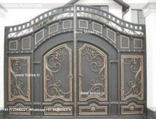 Gate Pillar Design Modern House With Gate Main Door Steel Gate Design ...