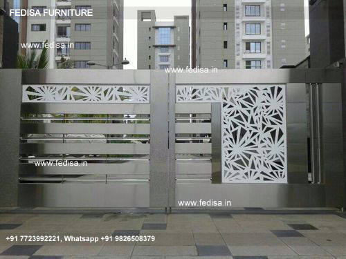 Gate Ramp Granite Design Modern House With Gate Design For Gate In The ...