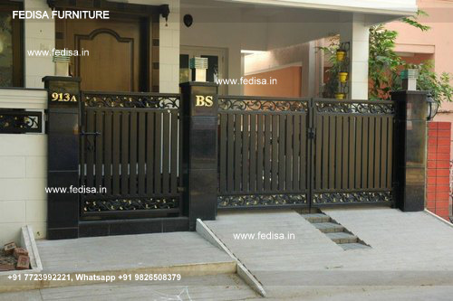 Gate Ramp Granite Design Tata Gate Design Jali Ka Gate Design Steel ...