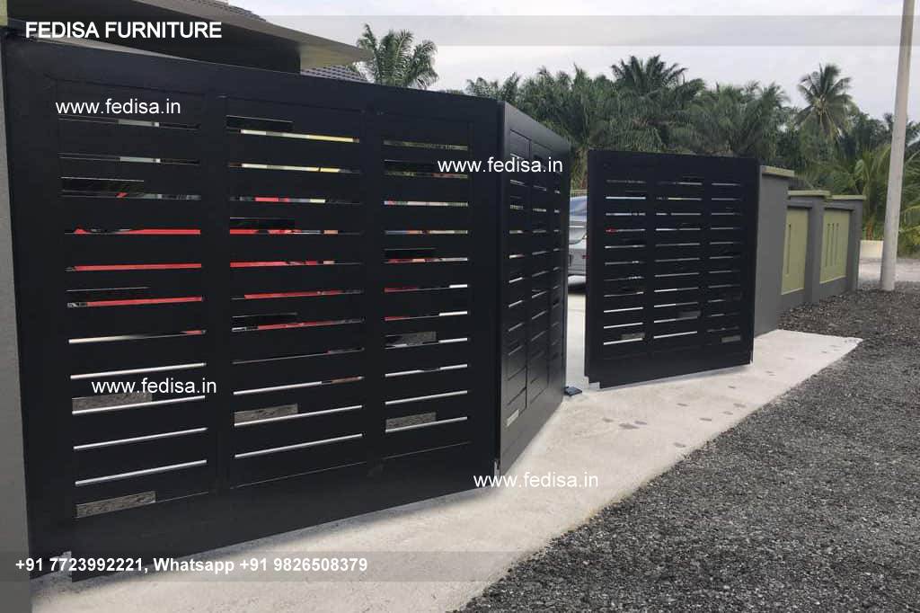 Grill Design Tata Structura Gate Design House Main Boundary Gate Grill ...