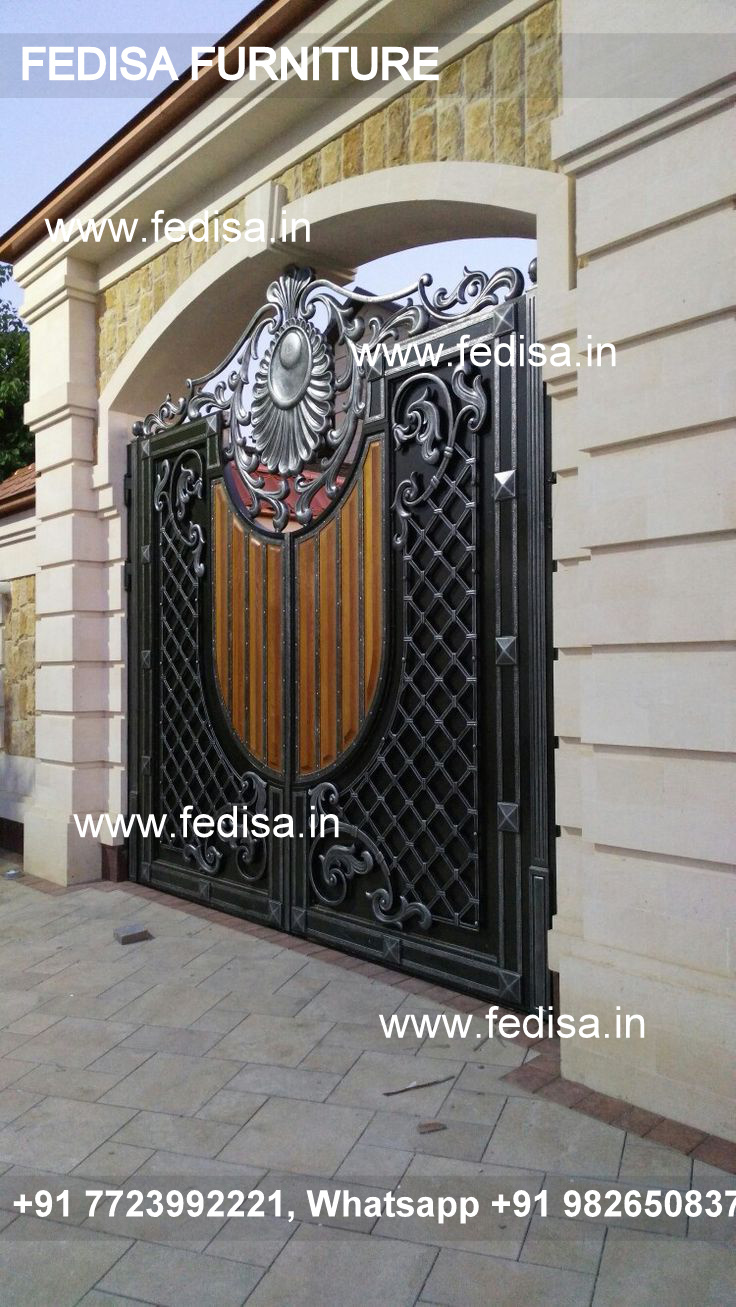 Grill Gate Design Modern Japanese Gate Design Small Space Simple Gate ...