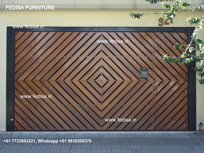 Home Front Gate Design Modern Iron Fence Gate Structure Design Plai ...