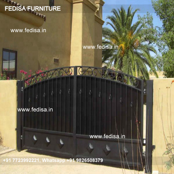 Home Front Gate Design Steel Single Door Gate Design Dwar Gate Ke ...