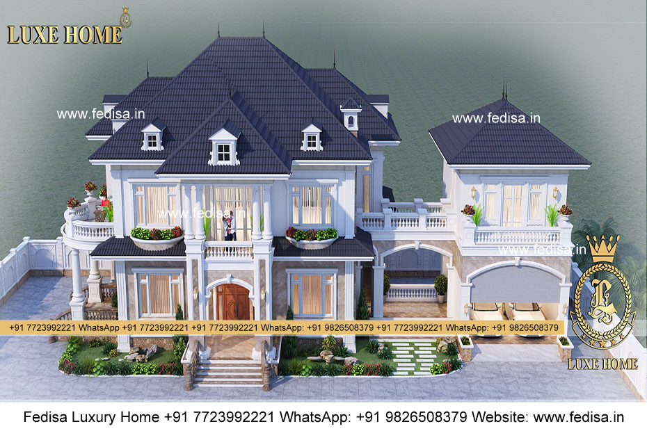 Home Front Wall Boundary Design Luxury Private Pool Villa 293 Square ...