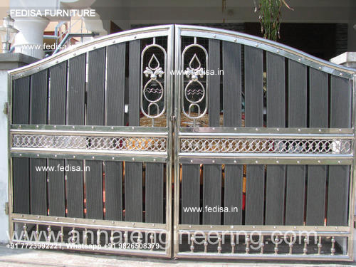 House Main Gate Design Modern House With Gate Ply Gate Design Pipe Wala ...