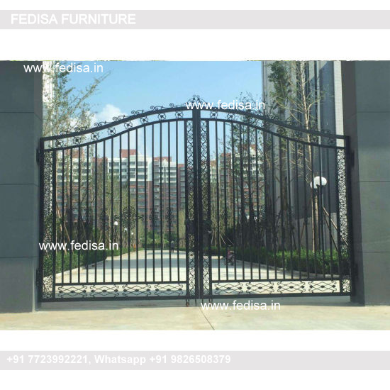 Iron Gate Design For House Modern Iron Fence Designs Main Gate Design ...