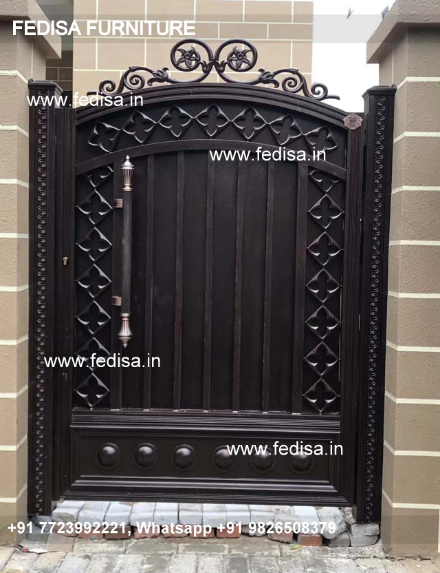 Iron Gate Design For House Steel Plate Gate Design Entry Gate Design ...