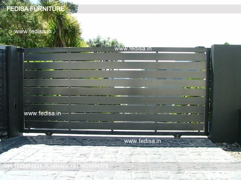 Iron Gate Design For Main Door Modern Iron Fence Geometric Gate Design ...