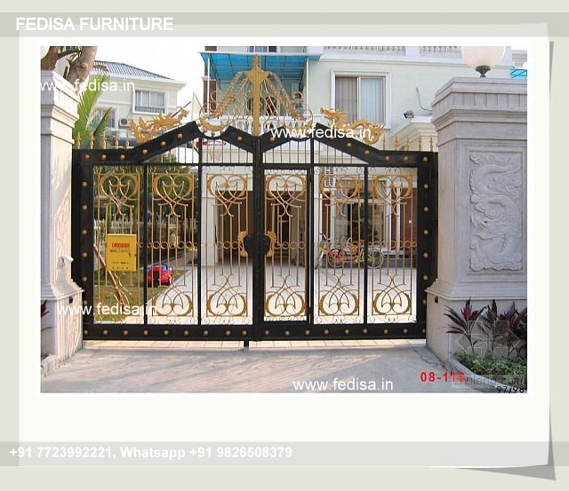 Iron Gate Designs For Indian Homes Steel Square Pipe Gate Design ...
