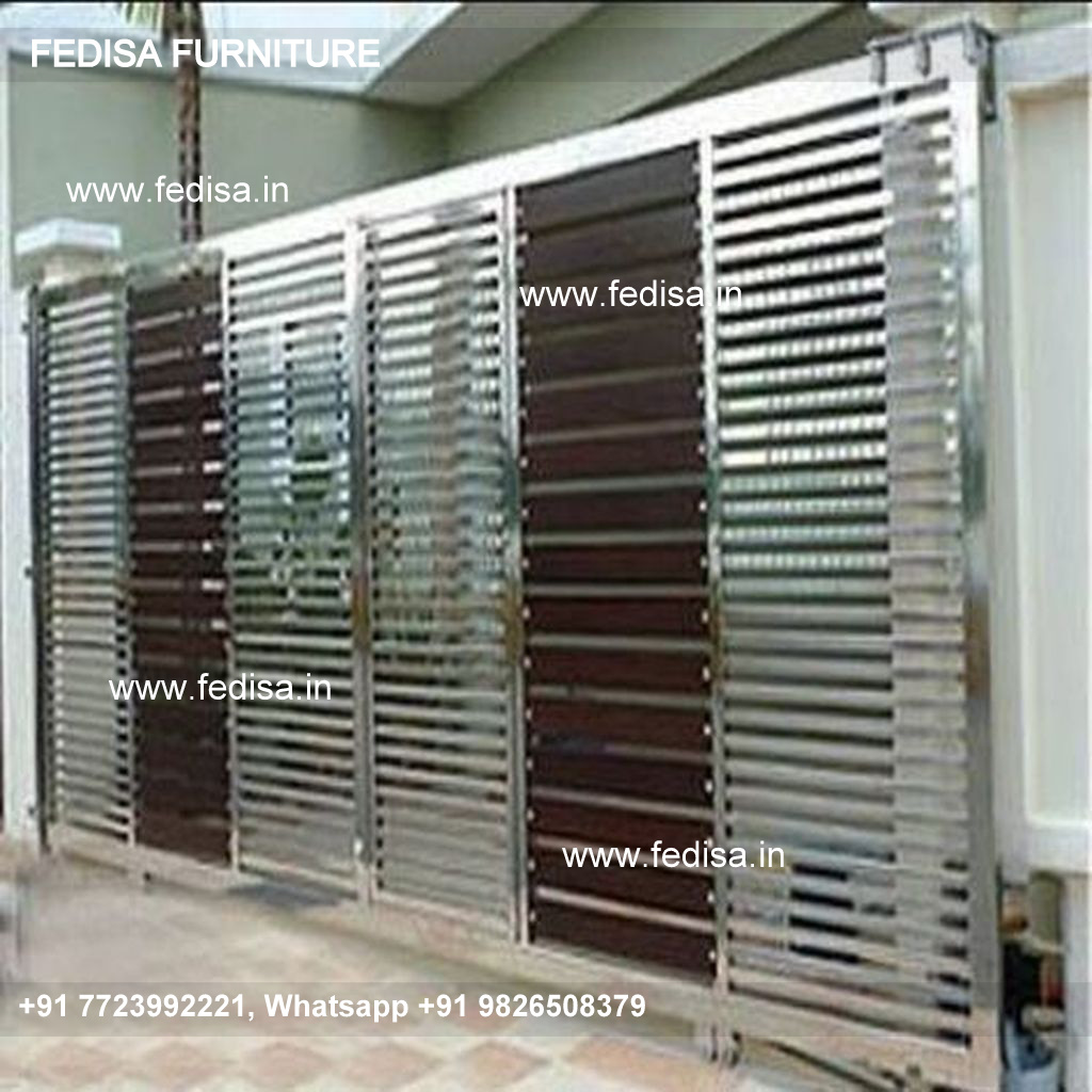 Iron Main Gate Design Modern Iron Fence Gate Design Simple Home Plai ...