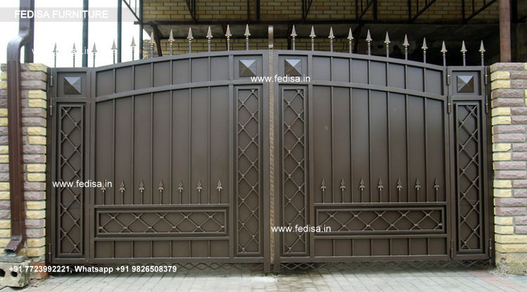 Iron Modern Gate Design Modern House With Gate Ghar Ka Get Ka Dijain ...