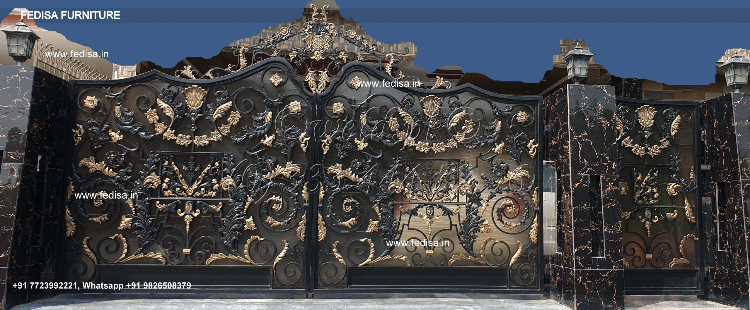 Kitchen Gate Design Modern Iron Fence Designs Steel Ke Gate Ki Design ...