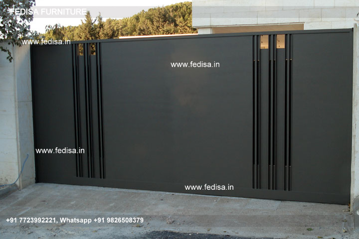 Kitchen Gate Design Steel Plate Gate Design Grill Compound Wall Steel ...