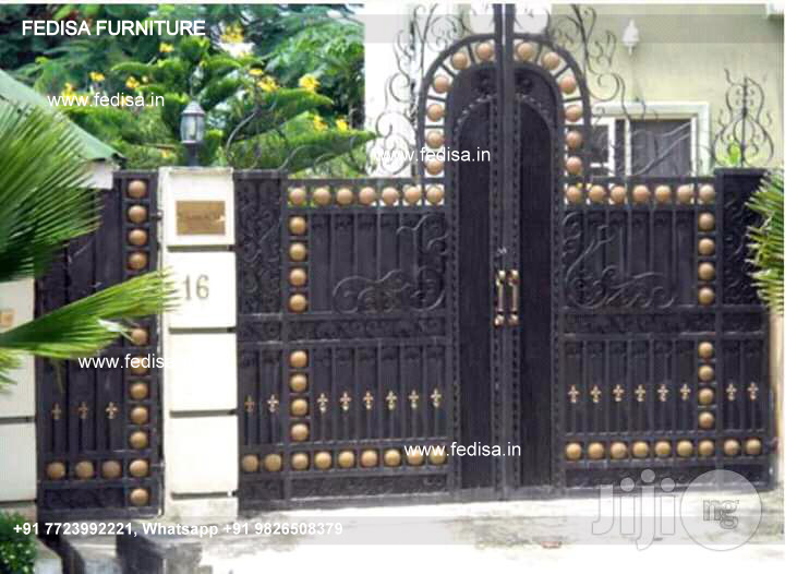 Laser Cutting Gate Design Modern Gate Design For Small House Simple ...