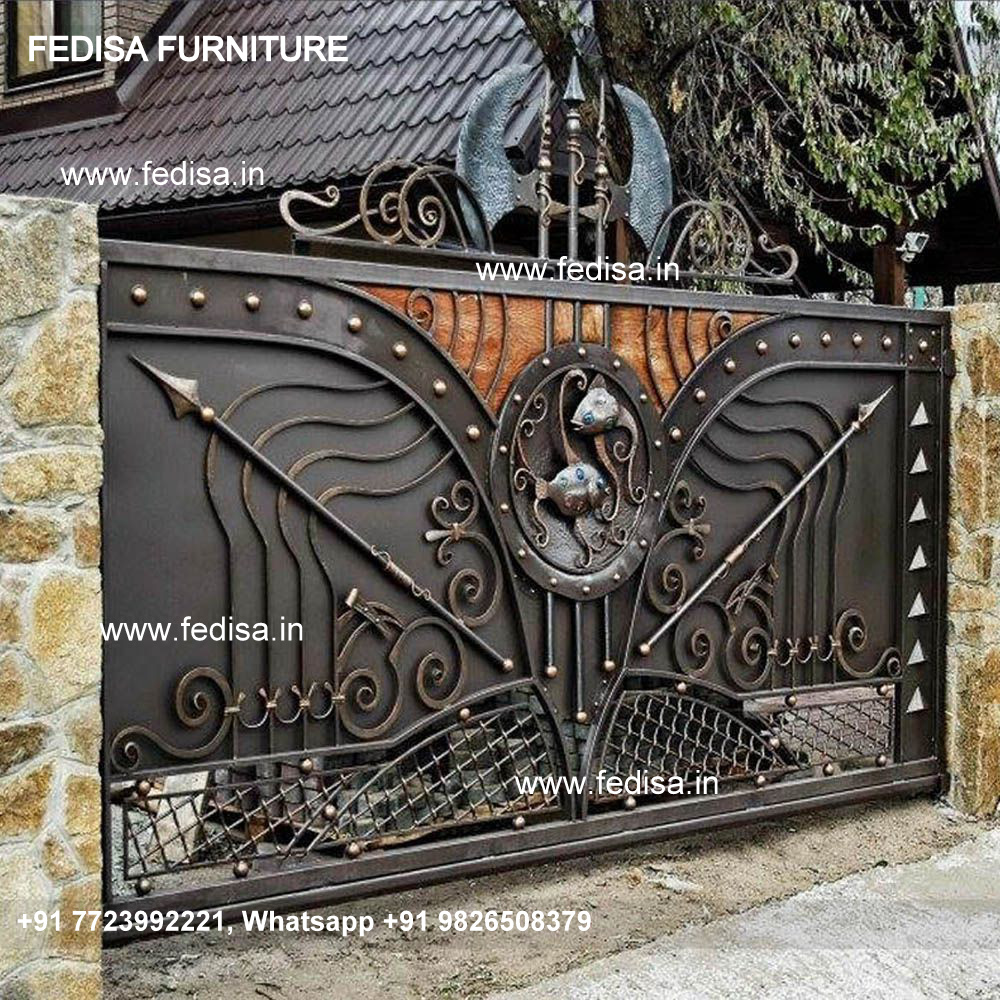 Latest Steel Gate Design 3159 Modern Iron Fence Steel Main Gate Design ...