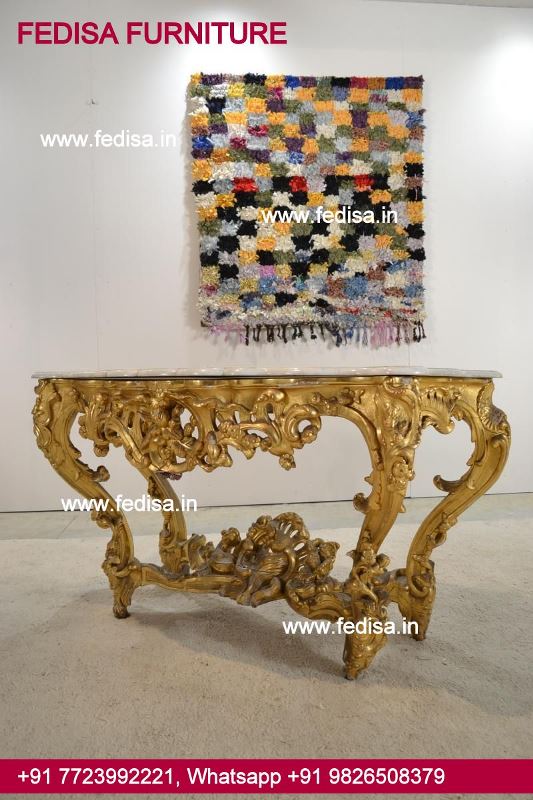 Living Room Console 3 Drawer Sofa Table Console Table And Mirror Set ...