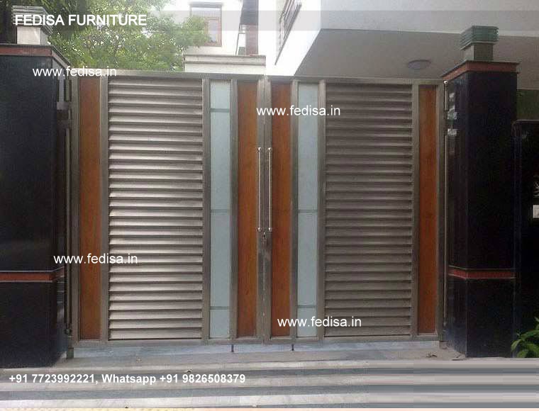Loha Gate Design Modern House With Gate Rolling Gate Design For Home ...