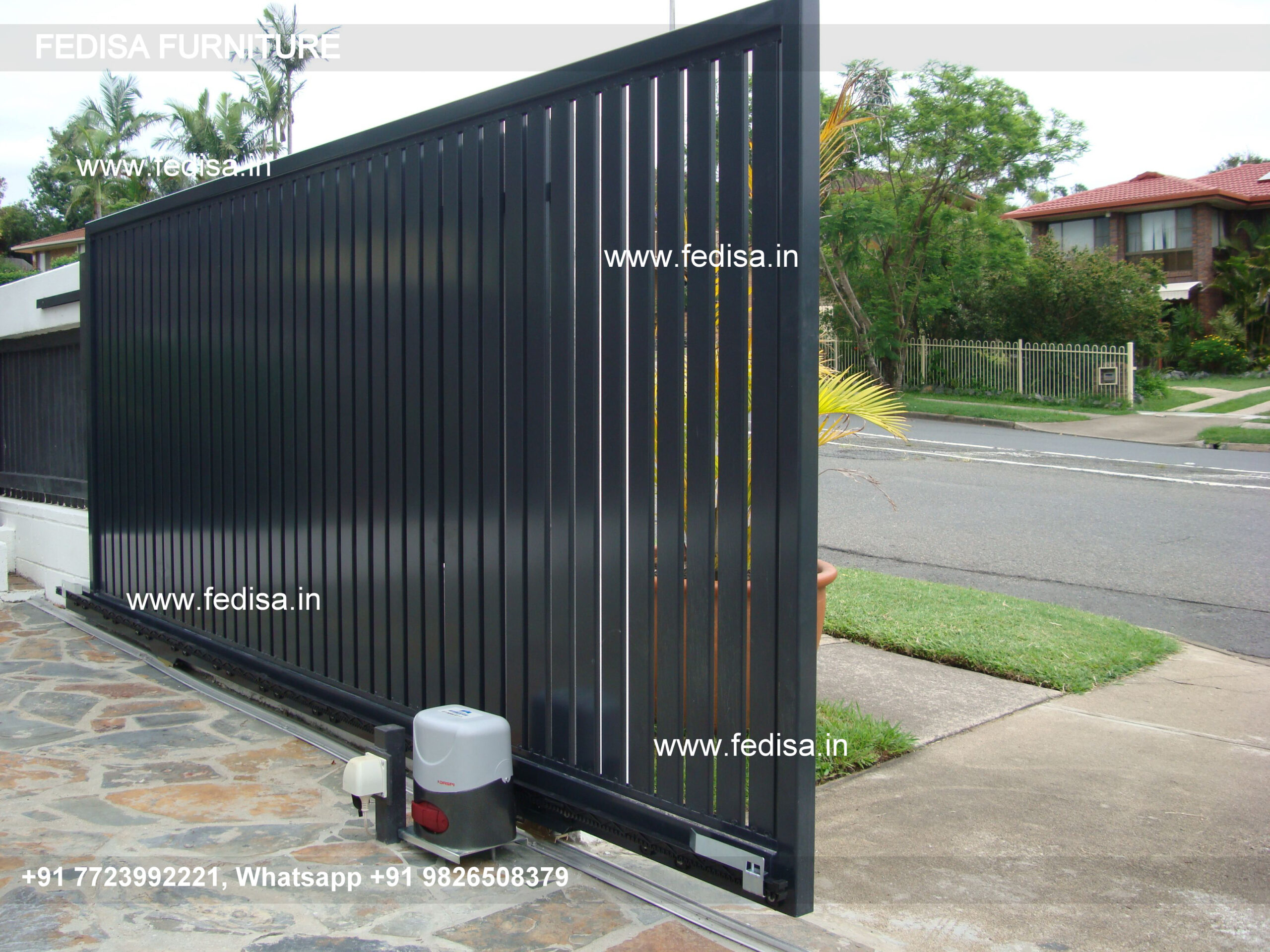 Loha Gate Design Modern Iron Fence Designs Steel Main Gate Price Pipe ...