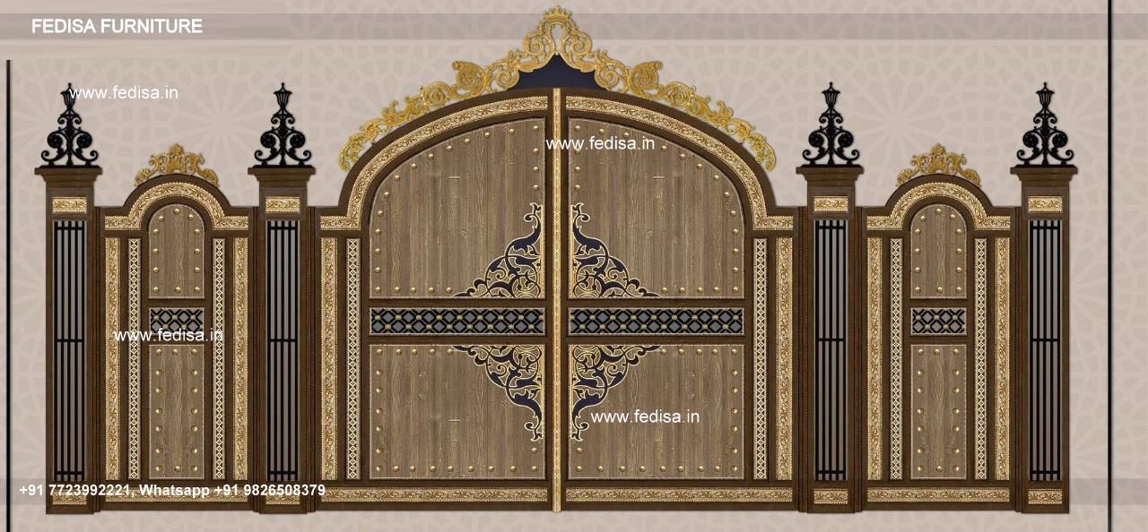 Loha Grill Gate Modern Gates And Walls Stil Ka Get Pinterest Main Gate ...