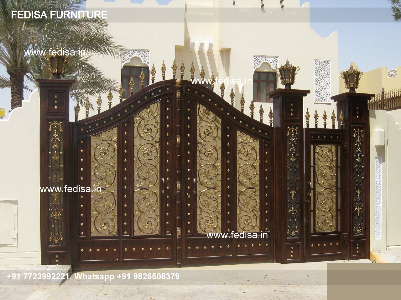 Lohe Ka Gate Grill Modern Gate Door Stylish Main Gate Design Pipe Gate ...