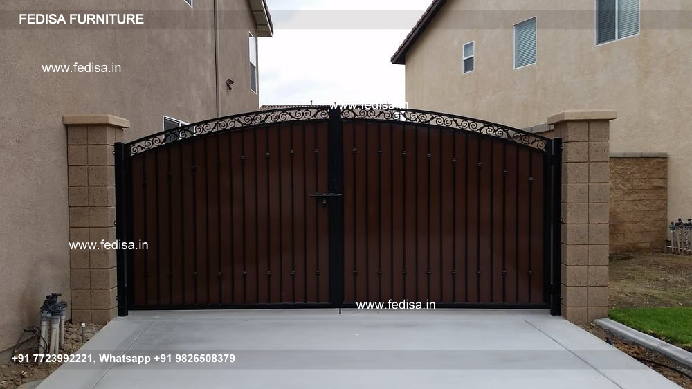 Lohe Ka Gate Modern Main Gate Design 2344 Steel Pipe Gate Design Pipe ...