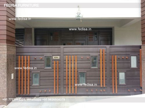 Lohe Ke Gate Ki Design Modern Iron Fence Gate Decoration Design Plai ...