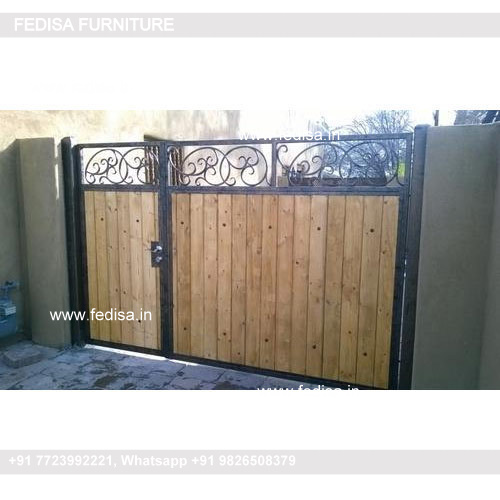 Lohe Ke Pipe Ke Gate Modern Iron Fence Designs Gate Design 4 Feet Pipe ...