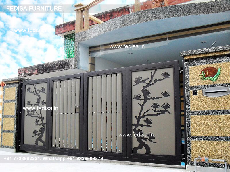 Low Cost Simple Gate Design For Small House Modern Gate Post Design ...