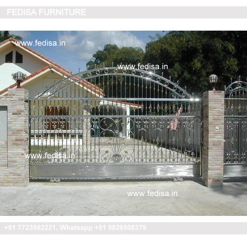 Low Cost Simple Gate Design For Small House Modern Iron Fence Main Gate ...