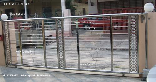 Low Cost Simple Gate Design For Small House Steel Ss Gate Home Gate ...
