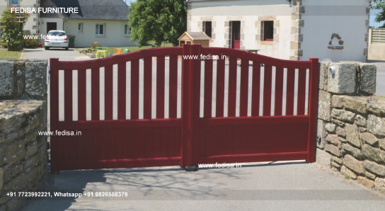 Low Cost Simple Main Gate Design Steel Plate Gate Design Maharaja Gate ...