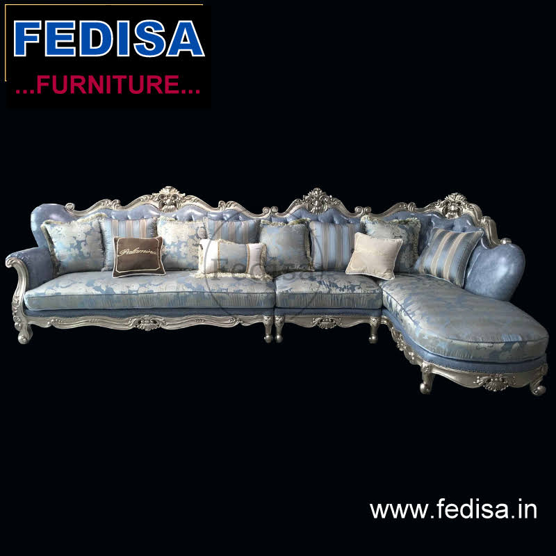 Luxury l shape sofa, leather shape sofa u shape sofa set
