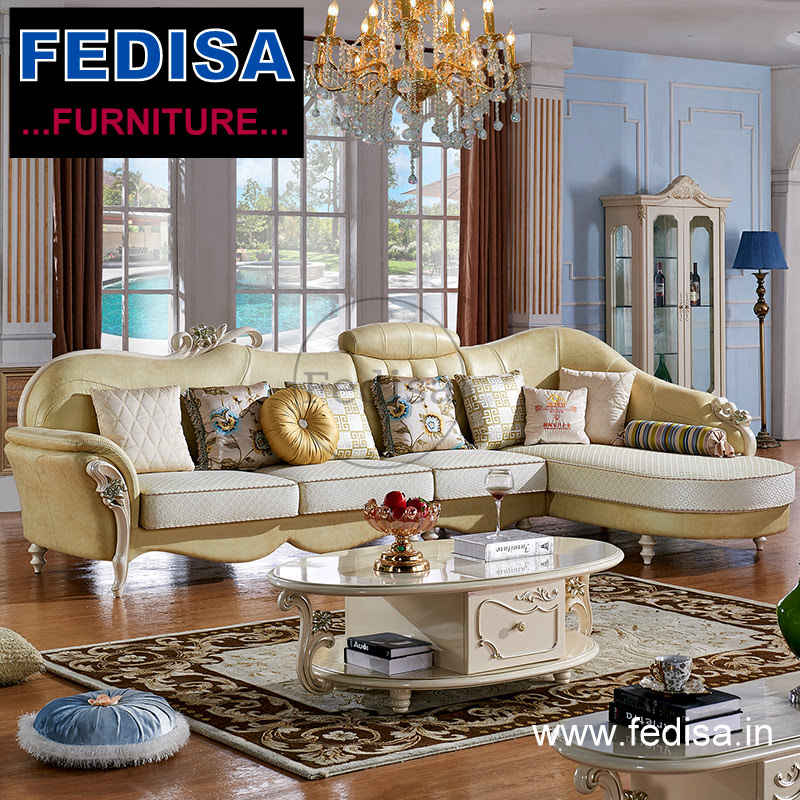 Luxury l shape sofa, shaped leather couch couch and recliner set