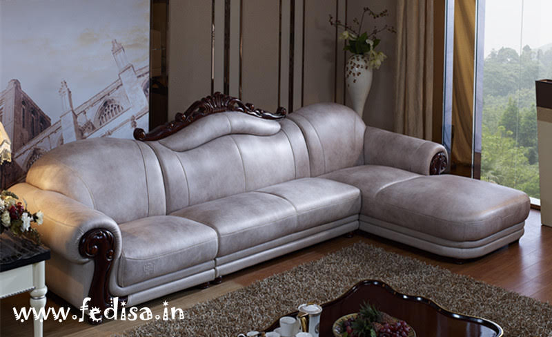 Luxury l shape sofa, wooden sofa set online l shape sofa price