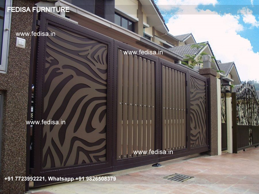 Maharaja Gate Design 3556 Store Gate Design One Side Gate Design Steel ...