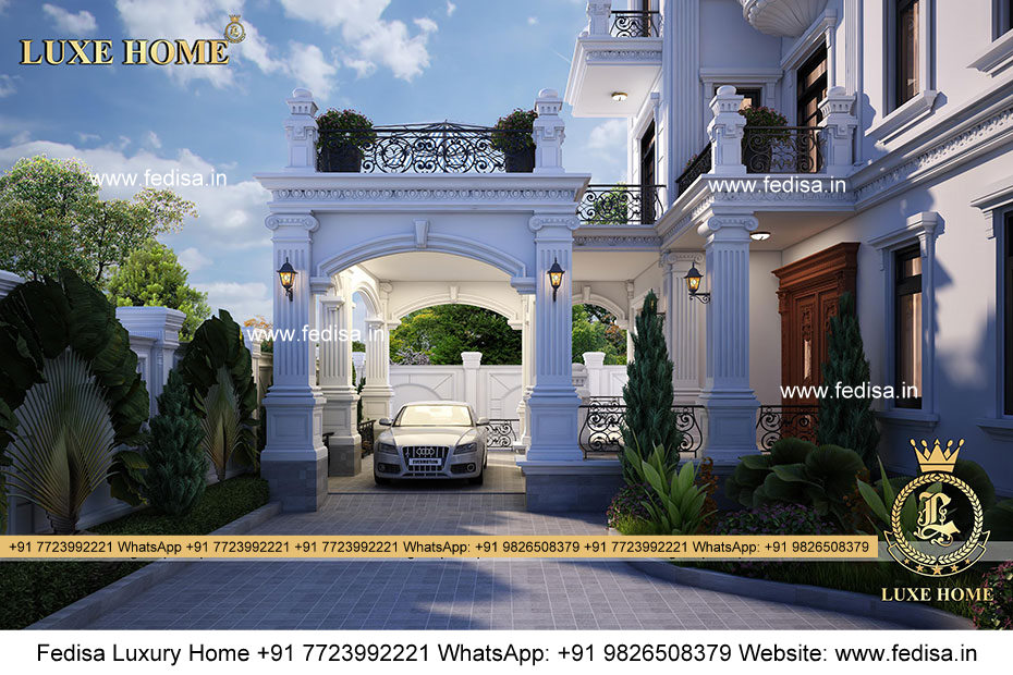 Main Door Entrance Design Luxury Modern Villas Black Villa In Harriman ...