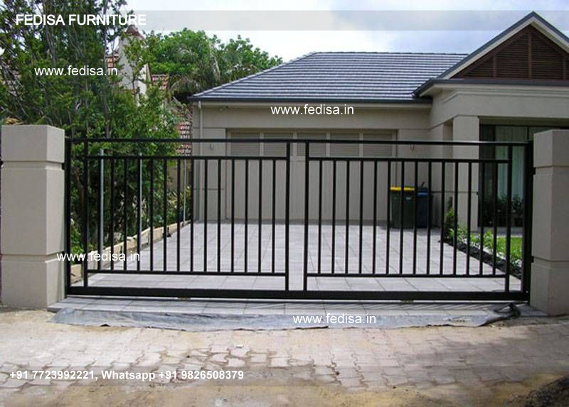 Main Entrance Gate Design Modern House With Gate Ss Door Gate Design ...