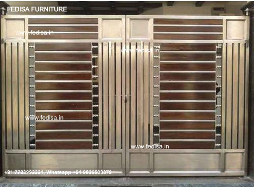 Main Gate Colour Design Modern Iron Fence Designs Iron Rod Gate Design ...