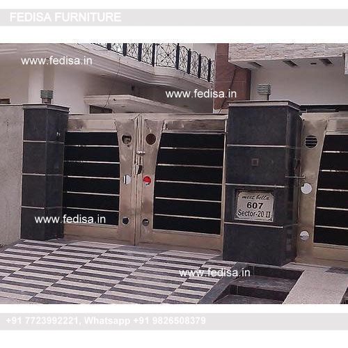 Main Gate Colour Strong Gate Design Gate Ka Grill Steel Maharaja Gate ...