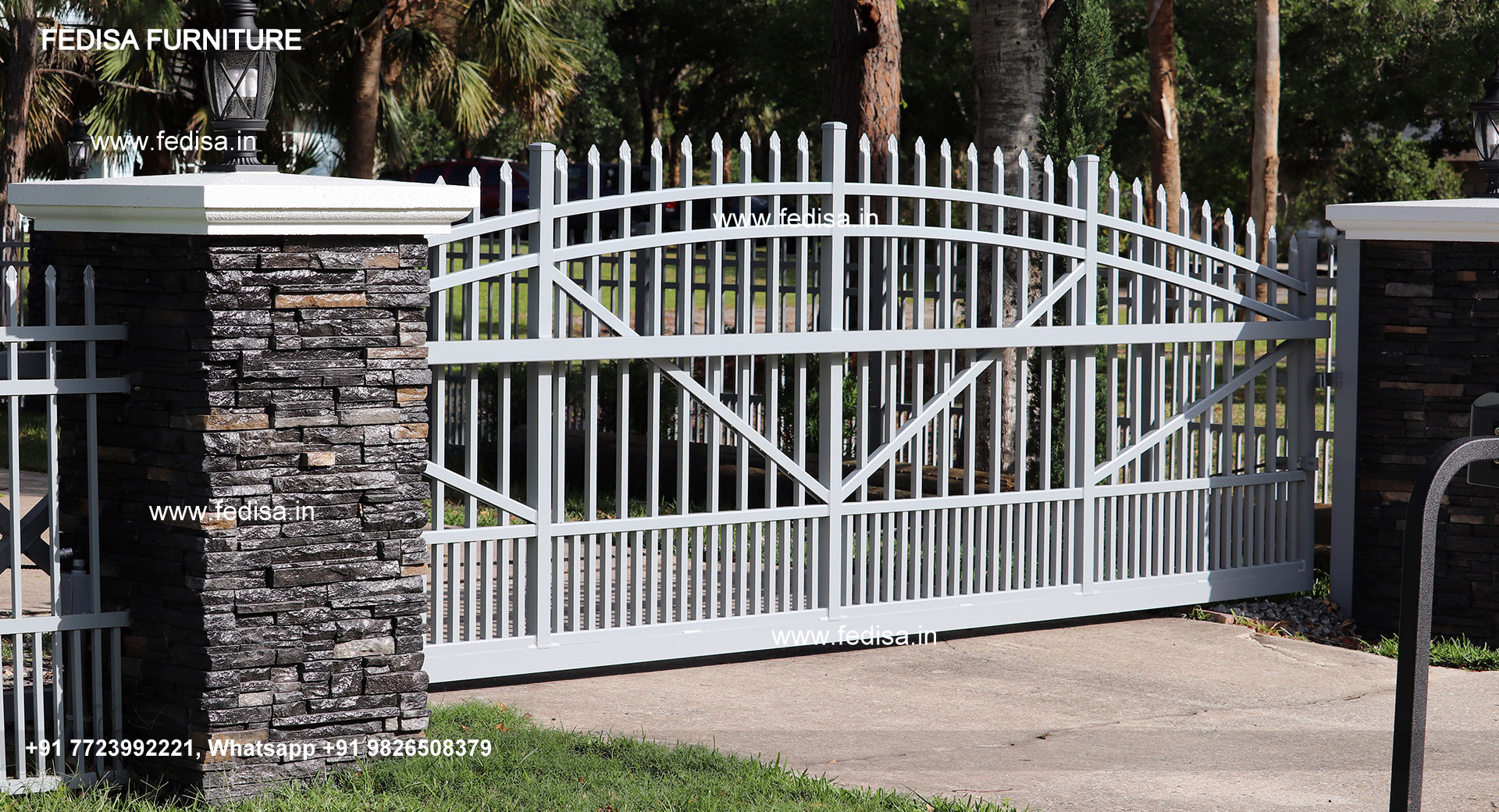 Main Gate Design 2020 Simple Steel Single Door Gate Design Pardehal ...