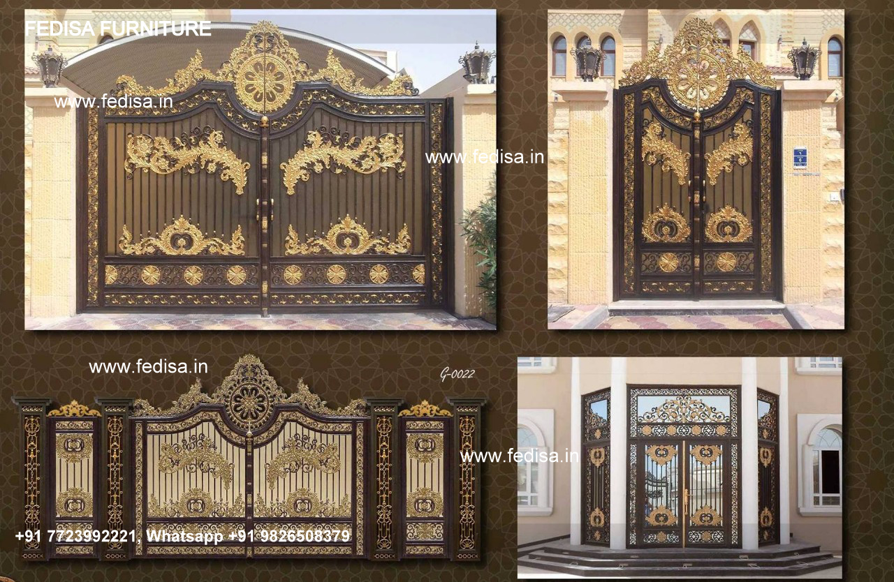 Main Gate Design 2020 With Price Modern Gate Post Design Wall Compound ...