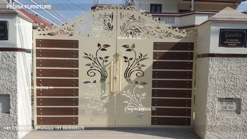 Main Gate Design Store Gate Design Simple Pipe Gate Design Steel Ke ...