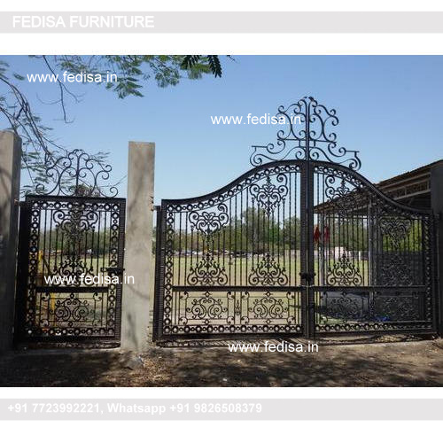 Main Gate For House Modern Main Gate Design 2249 Iron Square Pipe Gate ...