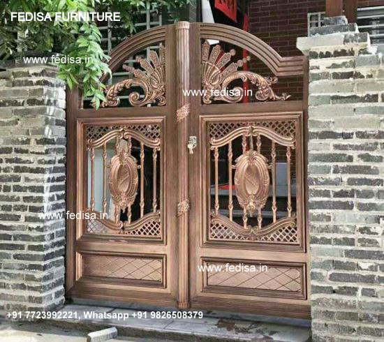 Main Gate Laser Cutting Gate Design Modern Iron Fence Jali Gate Plai ...