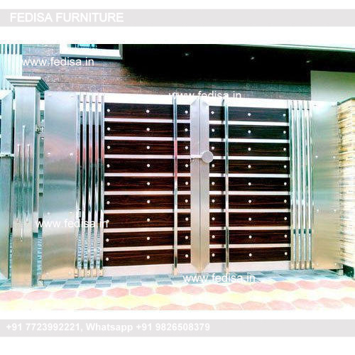 Main Gate Paint Colour Modern Iron Fence Designs Ss Small Gate Design ...