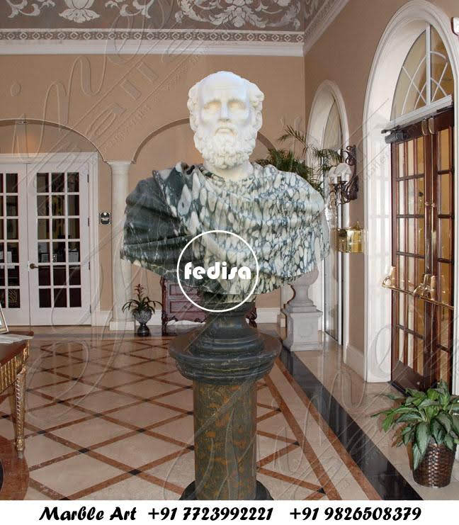 Marble Bust Of Zeus Male Bust Statue Bronze Bust Sculpture