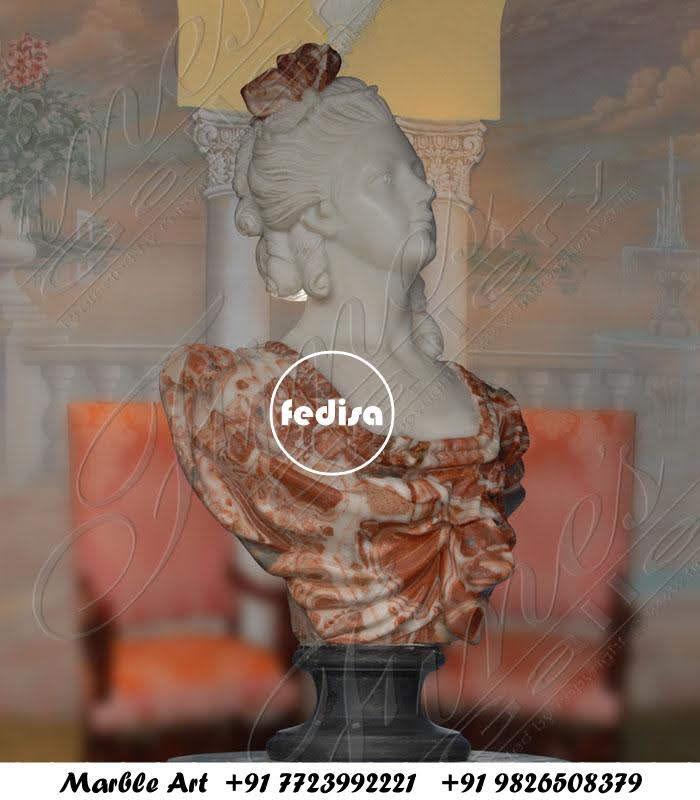 Marble Bust Statue Alabaster Busts Mini Bust Sculptures