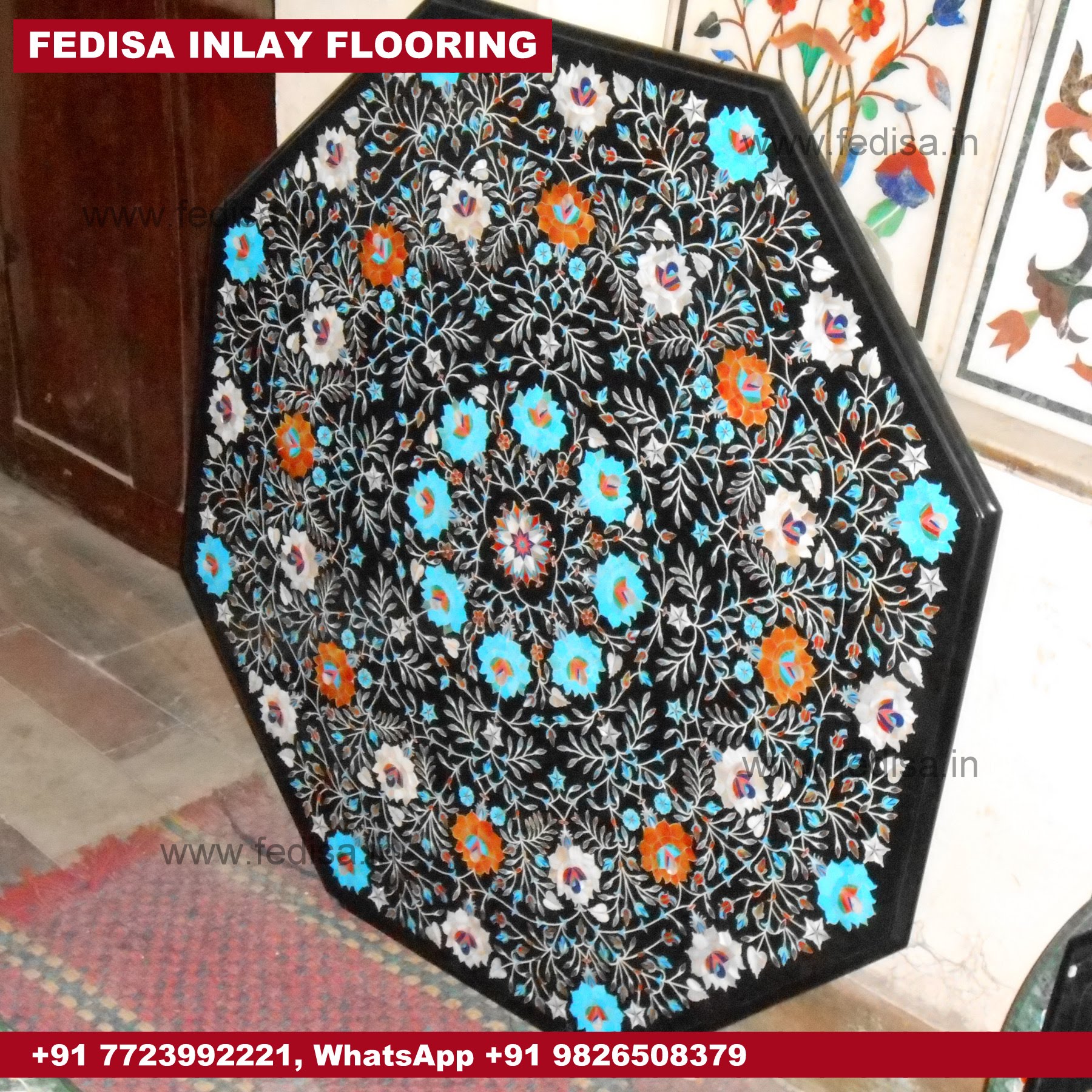 Marble Floor Flower Design Mohawk True Design Calacatta Granite Tiles ...